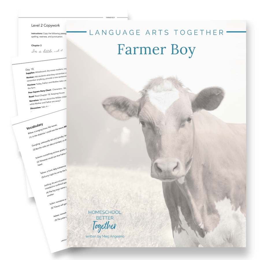 Farmer Boy Language Arts Together – Homeschool Better Together