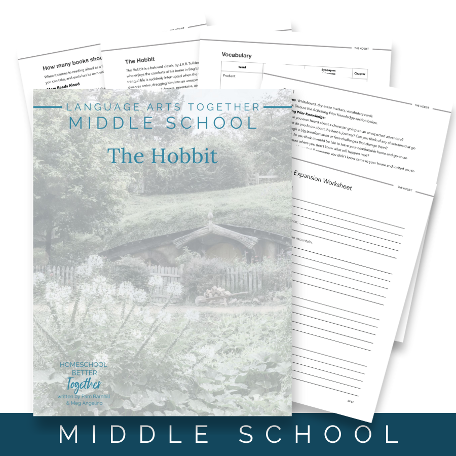 The Hobbit Middle School Language Arts Together – Homeschool Better ...