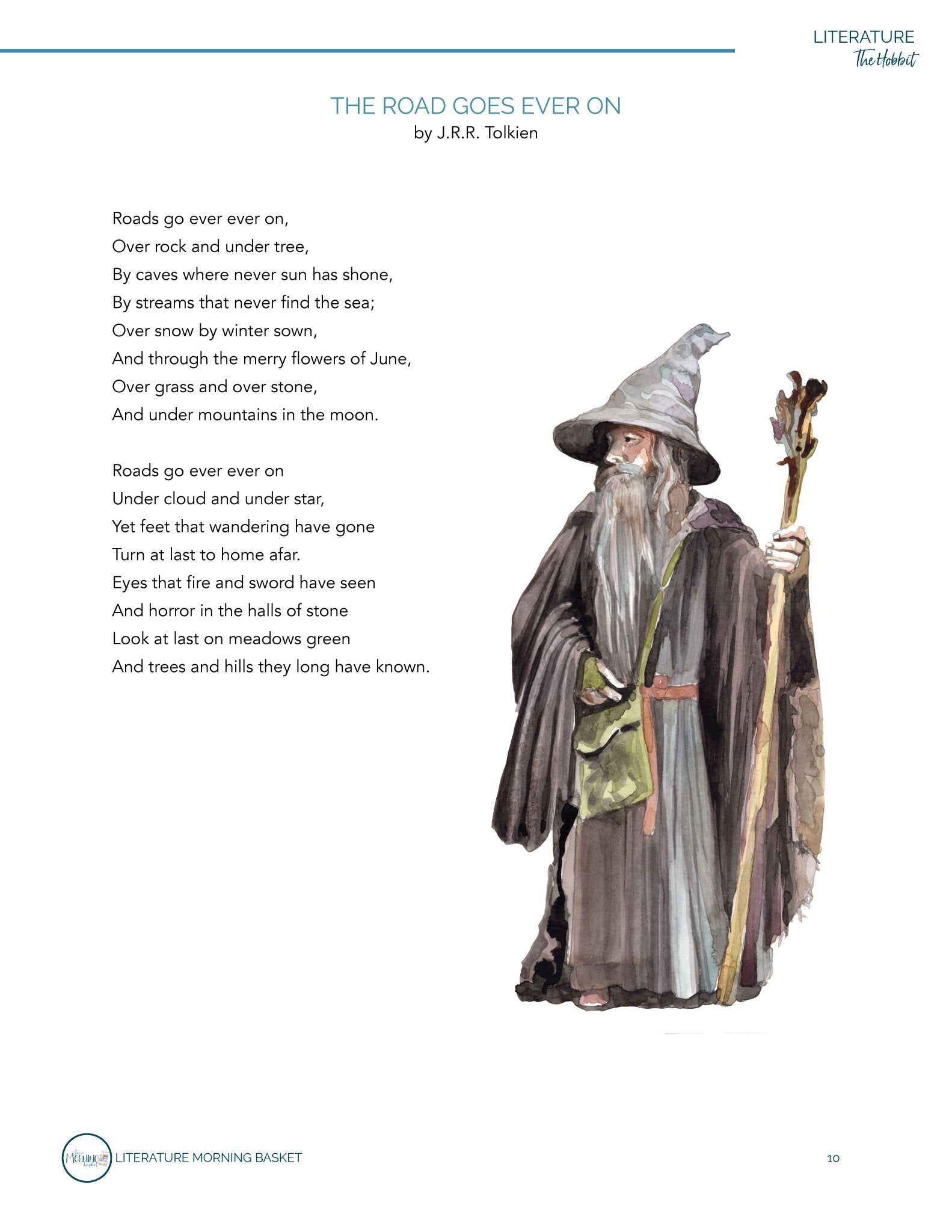 The Hobbit Morning Time Plans – Homeschool Better Together